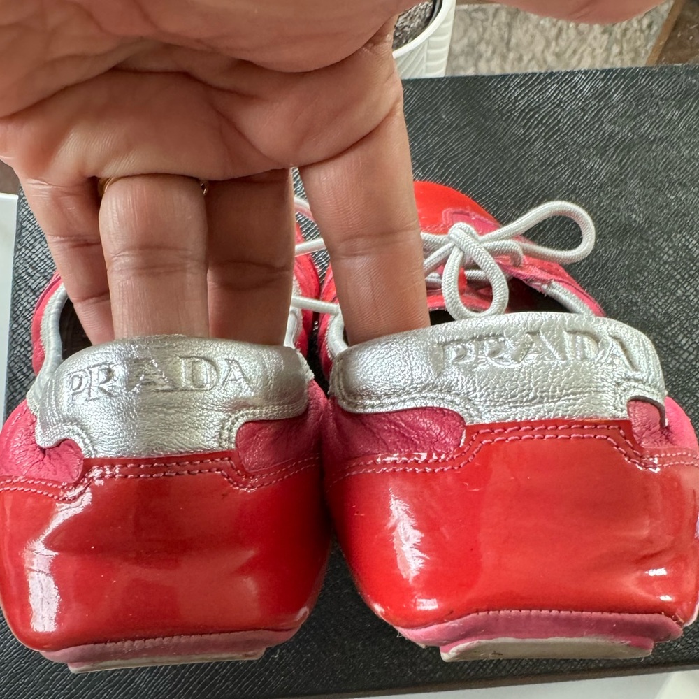 Authentic Preloved Prada Doll Shoes - Gem